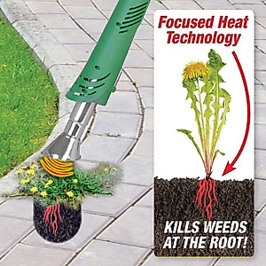 Bionic Burner Weed Torch, Weed Burner Torch, All in 1 NON Propane Torch Weed Burner, Ice Melter Firepit Lighter Weed with Wide & Crevice Nozzle AS SEEN ON TV