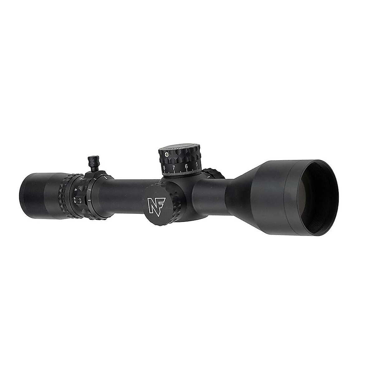 NIGHTFORCE NX8 2.5-20x50mm 8X Zoom Range F2 Illuminated Moar-CF2 Black Matte Ultra-Compact Hunting Scope (C639)