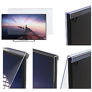 Anti Blue Light Screen Filter for 23 and 24 Inches Widescreen Computer Monitor, Blocks Excessive Harmful Blue Light, Reduce Eye Fatigue and Eye Strain