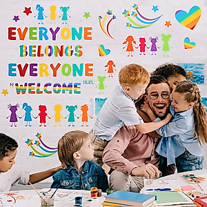 Yinder Kids Wall Decals Classroom Decals Playroom Wall Decor Wall Decals Daycare Decals Motivational Wall Decals Positive Saying Sticker Splatter Wall Sticker for Kids Bedroom Nursery