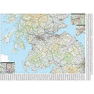 Philip's Scotland Road Map (Philip's Sheet Maps)