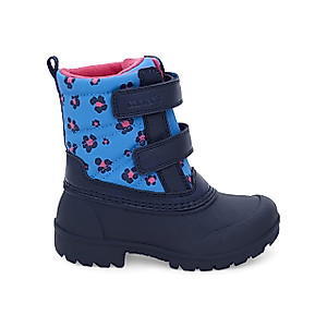 carter's Girls Deltha Cold Weather Boot, Navy, 11 Little Kid