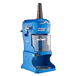 Great Northern Popcorn Company 6062 Snow Cub Ice Shaver, 14L x 17W X 34"H, Blue