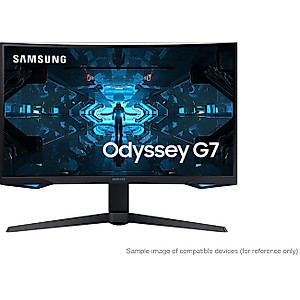 T-Power Charger for 22V-24V Samsung Odyssey G7 SyncMaster 27" 34" Curved Ultrawide LED LCD Display QHD Monitor SE790 C27HG70 C27HG70QQ S34E790 Ac Dc Adapter Power Supply