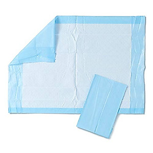 Medline Ultra Lightweight Tissue and Plastic 17” x 24” Disposable Underpad, Great for Changing Table and Surfaces, 100 Count