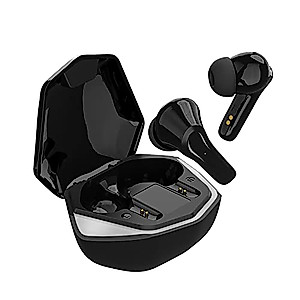Wireless Earbuds Bluetooth - New Bluetooth Headphones, with Digital Display Intelligent, Noise Reduction, LED Colorful Breathing Light, Video Games Bluetooth Headset for Sport