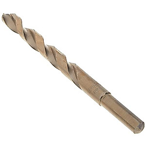 DEWALT DW1927 27/64-Inch Gold Ferrous Oxide Pilot Point Twist Drill Bit