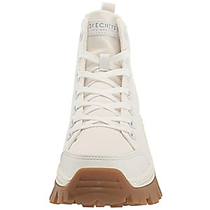 Skechers Women's Street BLOX-Fashion Shaker Sneaker, WHT, 9