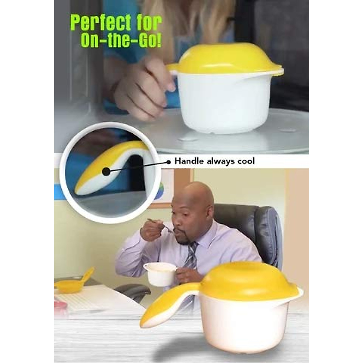 Microwave Scrambled Egg & Omelette Cooker, Fast, Delicious Microwaveable Eggs- As Seen On TV