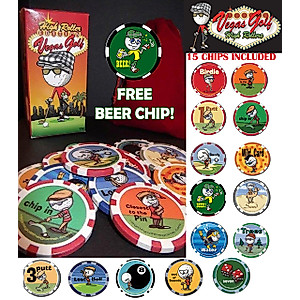 Vegas Golf High Roller Edition with 15-Chips! Now Includes a Free Beer Chip