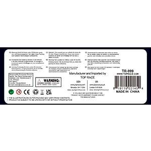 Top Race Metal Die cast Police Cars Pull Back Battery Powered with Led Headlights Police Truck and Sirens 1:32 Scale Set of 3 - Die Cast Metal Toy Cars Hot Wheels Police Cars