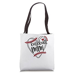 Cute Baseball Ball Mom Christmas Baseball Mimi MOTHER'S DAY Tote Bag