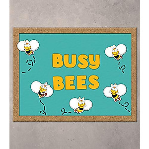 Carson Dellosa 45-Piece Buzz-Worthy Bee Bulletin Board Cutouts, Bumble Bee Cutouts for Bulletin Board, Spring Classroom Décor, Elementary and Seasonal Classroom Décor
