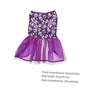 Doggy Clothes 3pcs Party Pet Cosplay Supplies Clothes Skirt Supply Cat Accessory Apparel Puppy Funny Princess Dresses Dress Dog Costume Breathable Lace Tutu Decor Halloween Girl Clothing