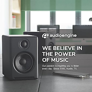 Audioengine A2 Plus Wireless Bluetooth Desktop Speakers - 60W Computer Speakers for Music and Gaming
