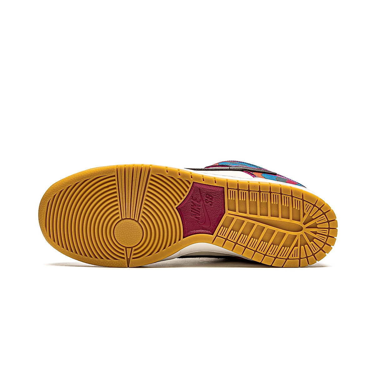 Nike Mens Dunk Low SB DH7695 600 Parra - Abstract Art - Size 11.5