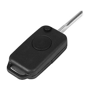 Key Fob Case,Car Flip Key Fob Case 1 Button ABS Cover Fits for M B 1984-2004