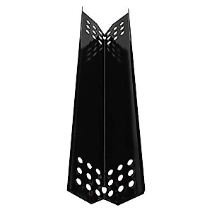 BBQ Grill Heat Shield Plate Tent Replacement Parts for Dyna-Glo DGB-730SNB-D - Compatible Barbeque Porcelain Steel Flame Tamer, Guard, Deflector, Flavorizer Bar, Vaporizer Bar, Burner Cover 14 9/16"