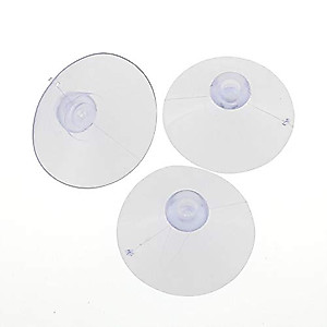 E-outstanding Suction Cup 25PCS 45mm Transparent PVC Plastic Sucker Pads