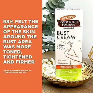 Palmer's Cocoa Butter Formula Bust Cream 4.40 oz (Pack of 2)
