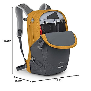 Osprey Nebula 32 Laptop Backpack, Golden Hour Yellow/Grey Area