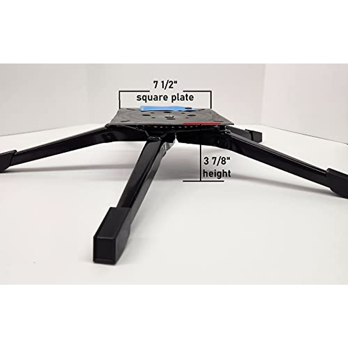 #4SLB - (4 inches Height) 5 Leg Swivel Only Chair and Furniture Base. Replacement or converting. (Fast Priority Mail). Factory Warranty Included.