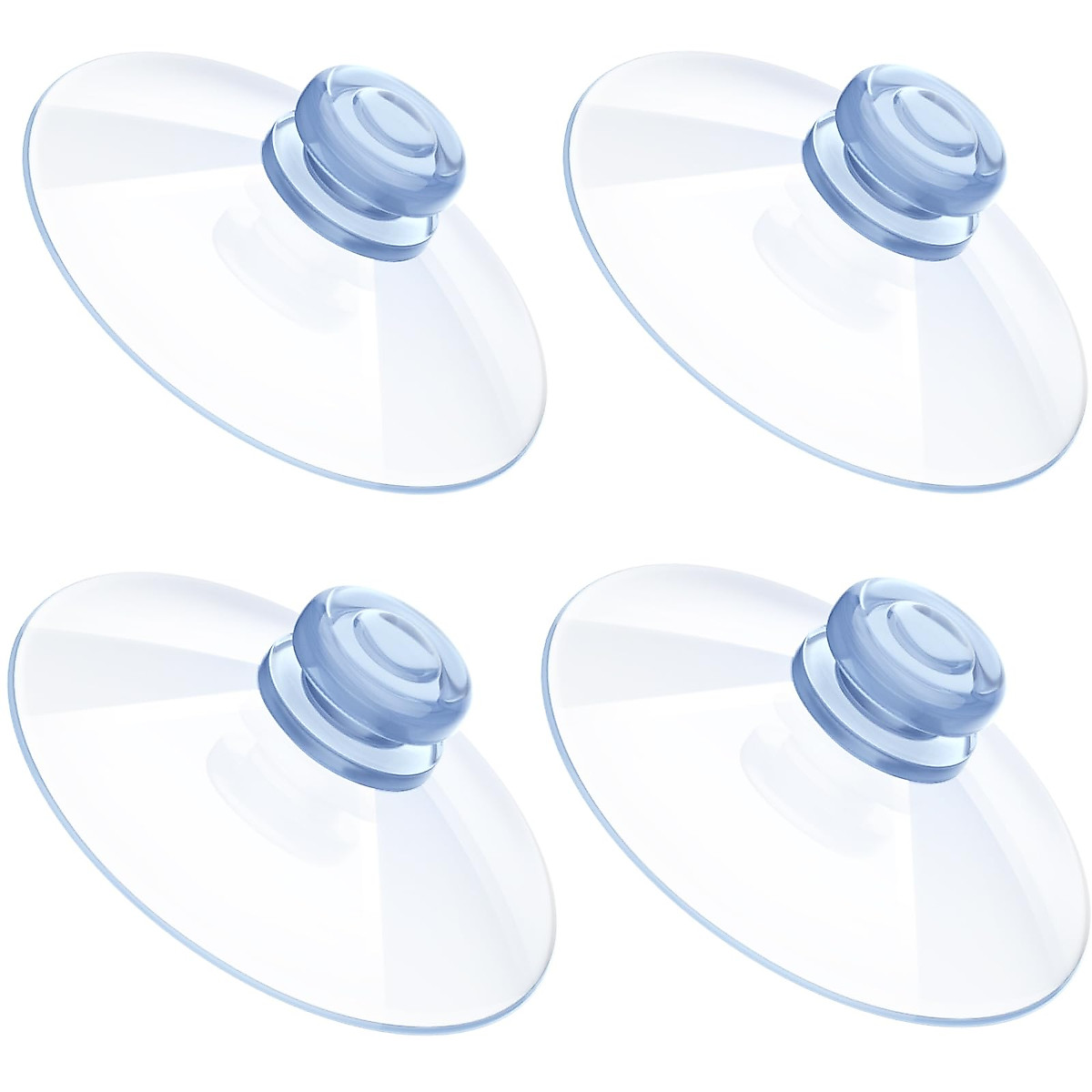 MURLONG Suction Cups for Sponge Holder,Replacement Sponge Holder Suction,Kitchen Sink Caddy Suction Cup,Suction Cups for Sink Caddy,Suction No Drilling,Suction Kitchen Hooks Strong Suction-4 Packs