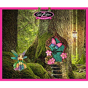 GlitZGlam Daisy The Gorgeous Miniature Fairy for Your Fairy Garden/Miniature Garden