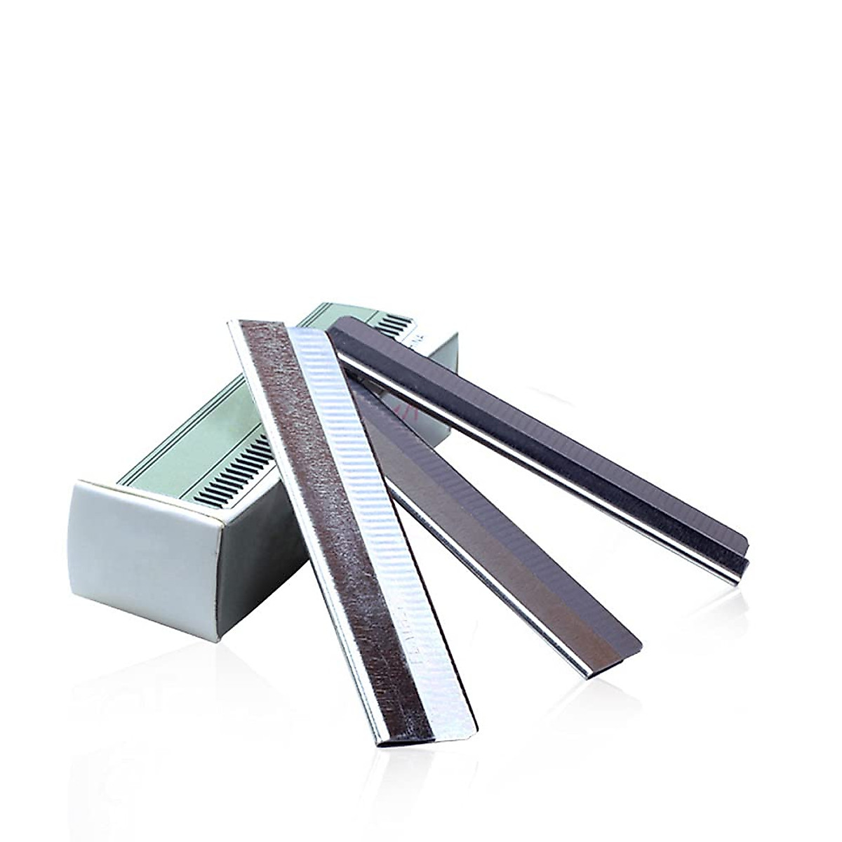 Forever one 20Pcs Single Edge Razor Blade Steel Industrial Razor Blades Disposable Straight Razor Blades for Men and Women