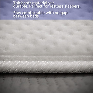 Trademark Innovations Mattress Gap Filler King Bed Gap Filler for Bed Bed Bridge for Split King Adjustable