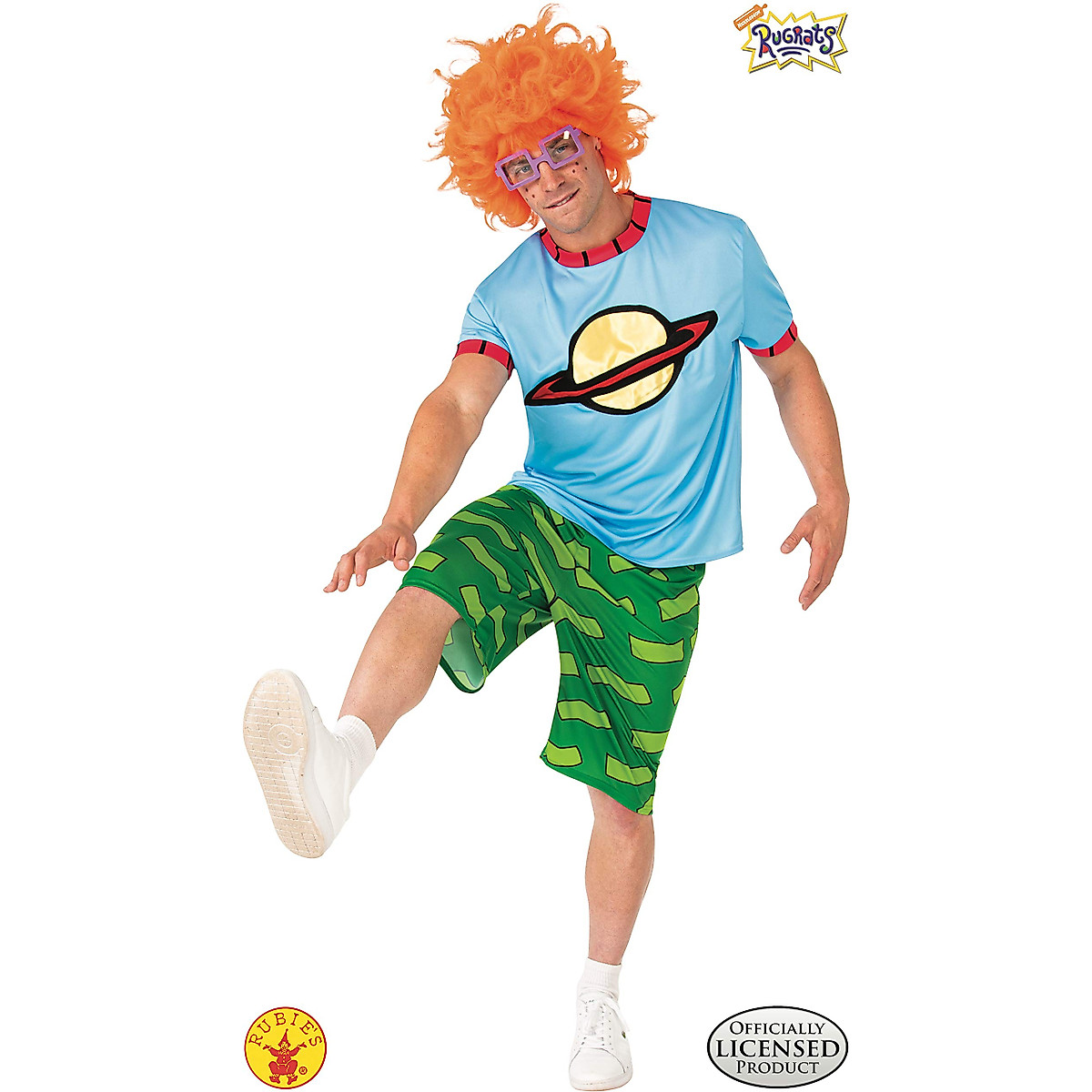 Rubies Men's Nickelodeon Rugrats Chuckie Costume, X-Large for Themed Parties and Halloween