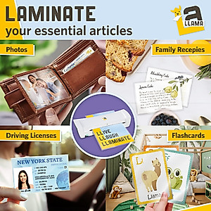 Thermal Laminating Pouches, 9 x 11.5 Inches, 3 Mil Thick, 30 Pack, Suited for Letter Size Laminating Sheets 8.5 x 11