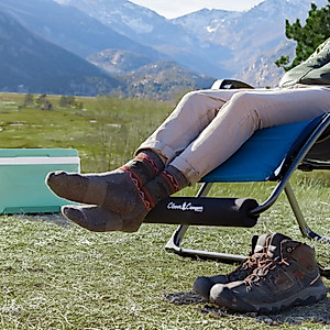 The Original Zero Gravity Chair Cushion for Foot Rest Allows You to Relax in Total Comfort – Great for Antigravity Outdoor Recliner Chair, Folding Camping Chair with Foot Rest – Large, 17.75"