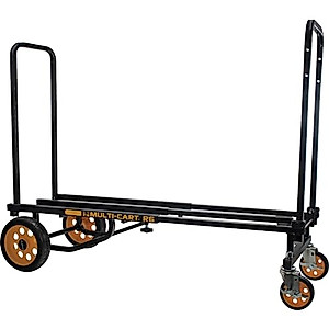 Advantus™ Multi-Cart® 8-in-1 Cart, 500 Lb Capacity, Black/Yellow