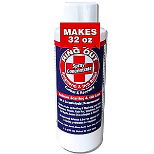 Ring Out - Control and Help Ringworm for Cats, Dogs, Sheep, Goats, Cattle, Horses, all Pets and Livestock makes 32 oz. of Spray