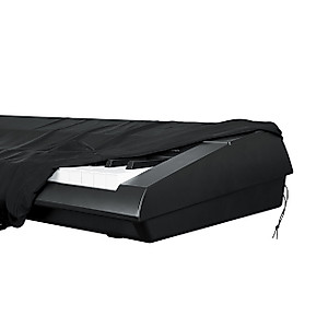 Gator Cases Stretchy Keyboard Dust Cover; Fits 88 Note Keyboards (GKC-1648 ),Black