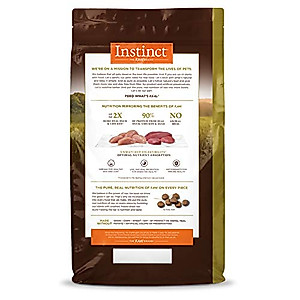 Instinct Ultimate Protein Grain Free Cage Free Duck Recipe Natural Dry Cat Food, 4 lb. Bag