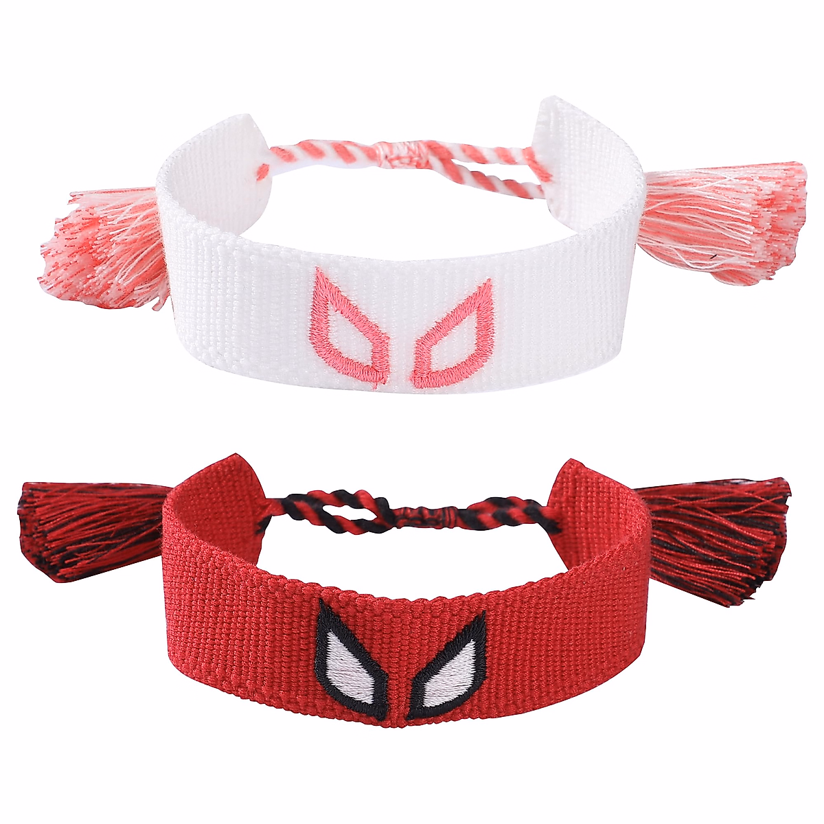 Spider Friendship Bracelets - Couples Anime Pinky Promise Distance Matching Bracelets for Women and Girls