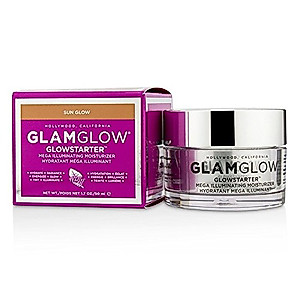 Glamglow Glow Starter Mega Illuminating Moisturizer, Sun Glow, 1.7 Ounce