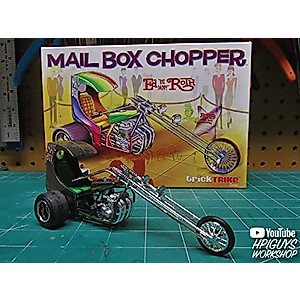 MPC Skill 2 Model Kit Mail Box Chopper Trike (Ed Big Daddy Roth's) Trick Trikes Series 1/25 Scale Model