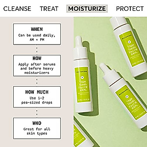 Naturium Virgin Marula Face Oil 100%, With Unrefined Organic Marula Oil, Hydrating & Lightweight, 1 oz