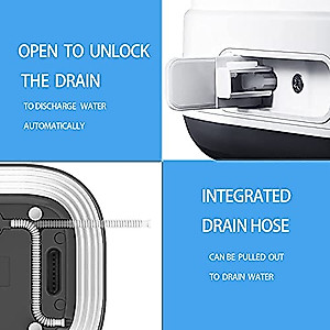 GENESIX Portable Washing Machine Folding Mini Washer For Small Items Of Clothing Like Baby Clothes Underwear Bra Sock (Pink), GENESIX003