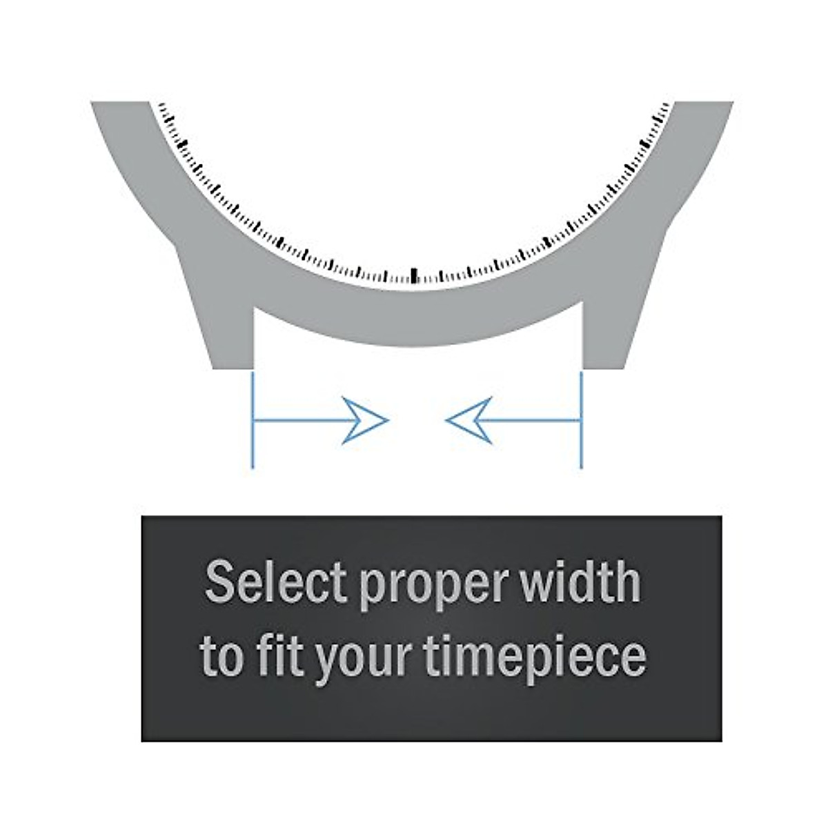 BARTON WATCH BANDS Quick Release Elite Silicone Watch Bands, Black Top/Aqua Blue Bottom, 20mm