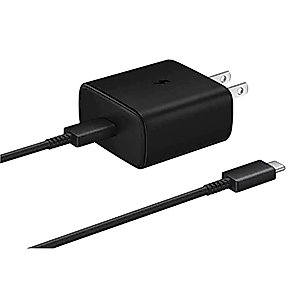 Samsung Official 45W USB-C Super Fast Charging Wall Charger (Black)
