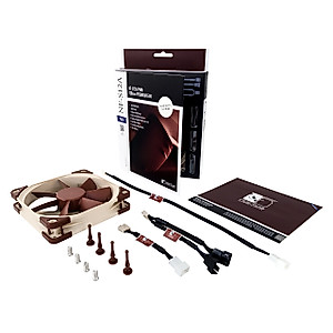 Noctua NF-S12A PWM, Premium Quiet Fan, 4-Pin (120mm, Brown)