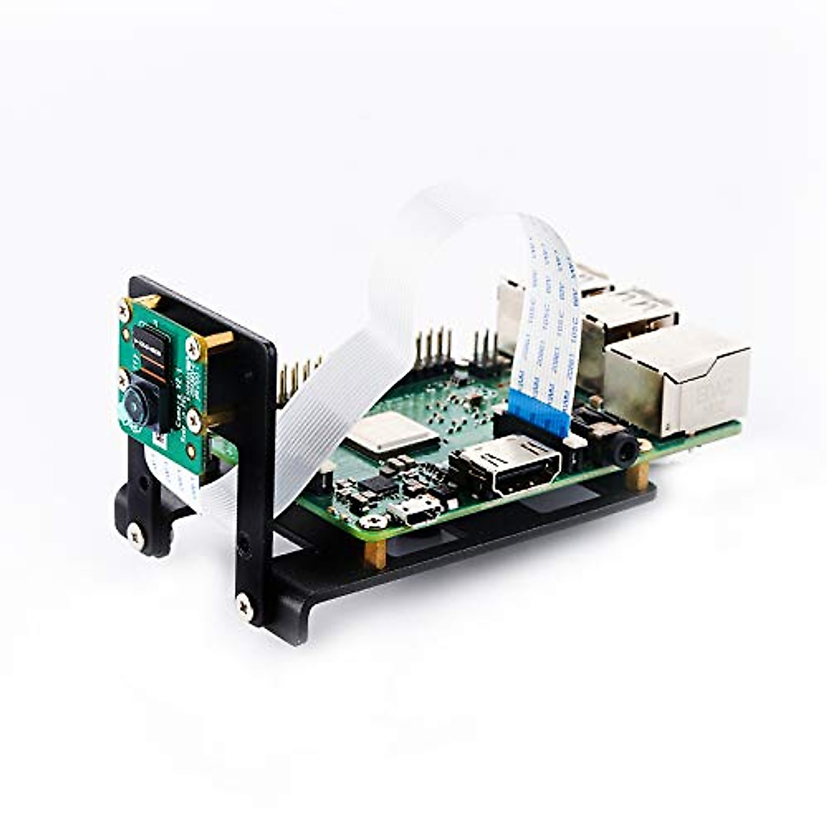 Sumolink Mount Holder for Raspberry Pi HQ Camera Module, Raspberry Pi Camera Module V1 V2, Aluminum Alloy Material with Free Installation Tools