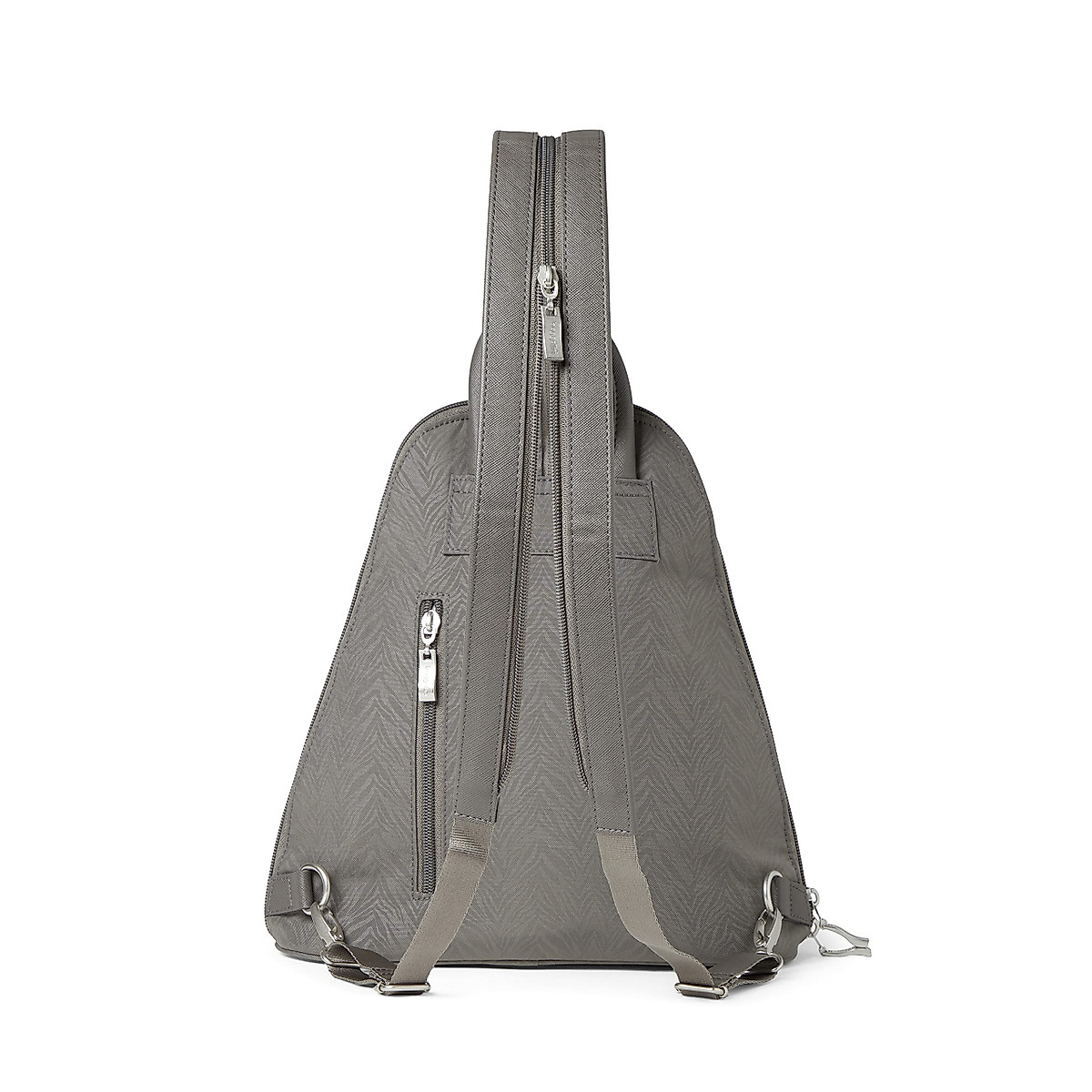 Baggallini Women's Metro Backpack, Pewter Zebra, One Size