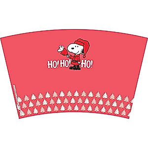Tervis Peanuts Ho Ho Ho Christmas Holiday Made in USA Double Walled Insulated Tumbler Travel Cup Keeps Drinks Cold & Hot, 16oz, Classic