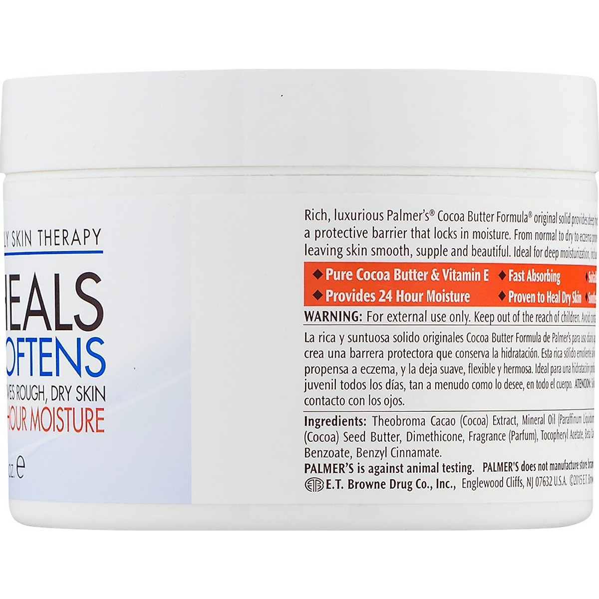 Palmer’s Cocoa Butter Formula Daily Skin Therapy, Solid Formula, 7.25 Ounces (Pack of 12)