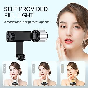 Selfie Stick Tripod with Detachable Wireless Remote, ESSAGER 30" Portable Foldable Mini Selfie Stick & Phone Tripod Stand Compatible with iPhone/Android for Travel (White)